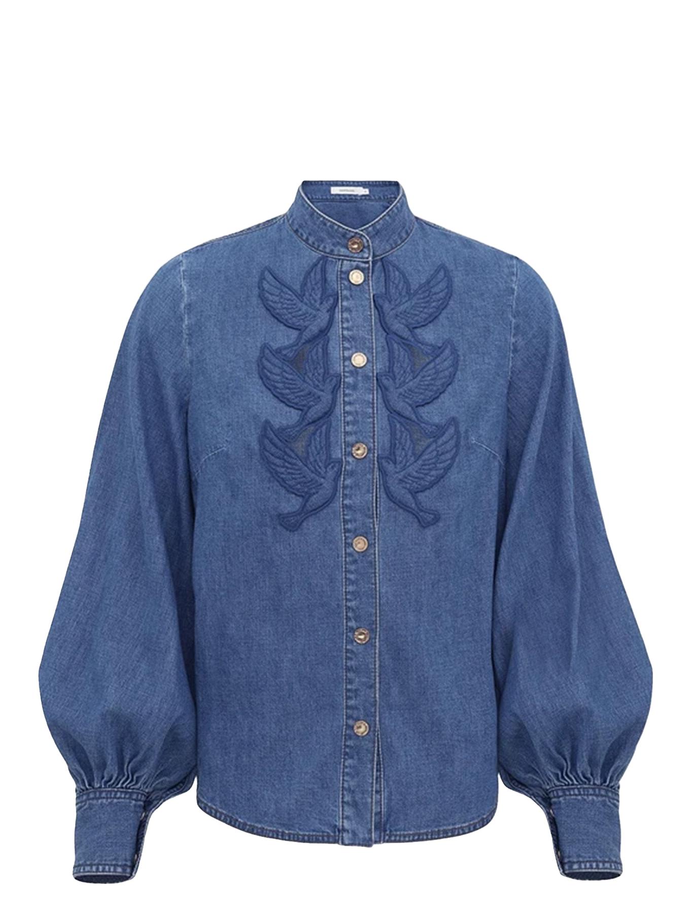 ZIMMERMANN Zimmermann Denim Applique Shirt
